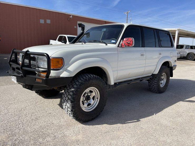 1994 Toyota FJ80 Land Cruiser VIN: JT3DJ81WXR0091568 Odometer States ...