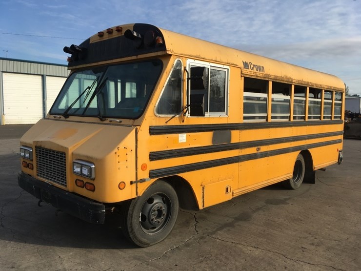 1996 Carpenter 31 Crown School Bus - Lot #TEMP7700, Equipment Auction ...