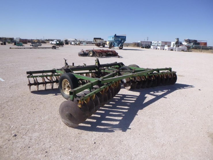 John Deere Disc Plow - Lot #190, Equipment Auction, 2/12/2019, Iron ...
