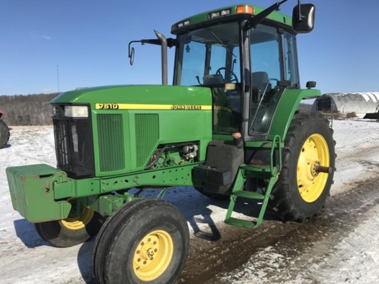 1998 John Deere 7610 - Lot #3, Farm Equipment Auction, 2/23/2019, RES ...
