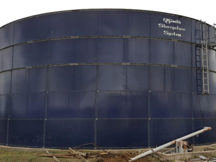 A.O. Smith 500,000 Gallon Slurry Storage System (KMK856) - Lot #106 ...