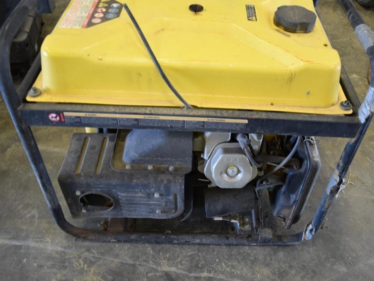 Champion 5000 Watt Generator - Lot #930, Construction Equipment ...