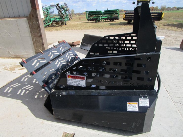 Silver Star Skidsteer Bale Bedder II - Lot #3077, Online Only Equipment ...