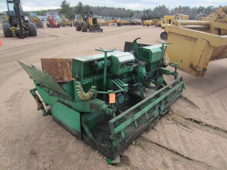 Layton Mfg. Drag Box Paver - Lot #19256, 2021 Spring Nitke Contractor ...