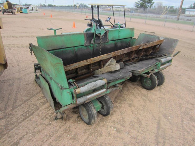 Layton Mfg. Drag Box Paver - Lot #19256, 2021 Spring Nitke Contractor ...