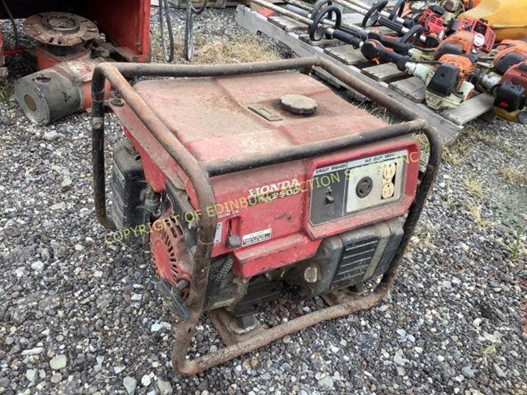 HONDA 2500 WATT GENERATOR - Lot #3347, Online Consignment Auction, 10 ...