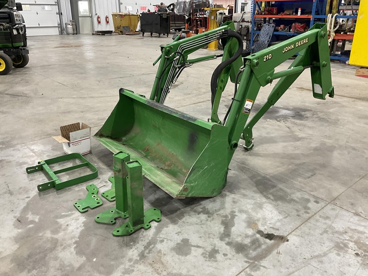 2003 JOHN DEERE 210 Front End Loader W/ Mtg Bkts - Lot #GQ9253, Farm ...