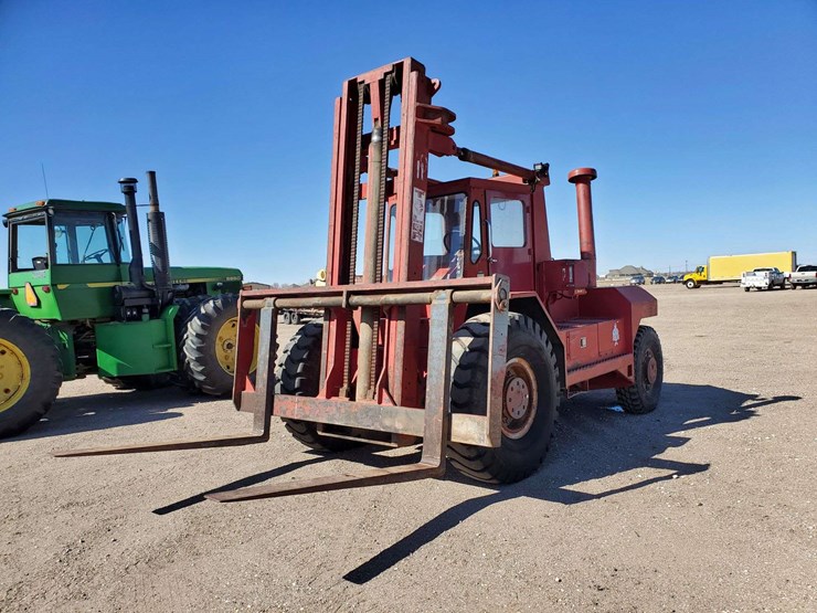 Taylor Big Red Forklift - Lot #234, First Quarter Heavy Equipment ...
