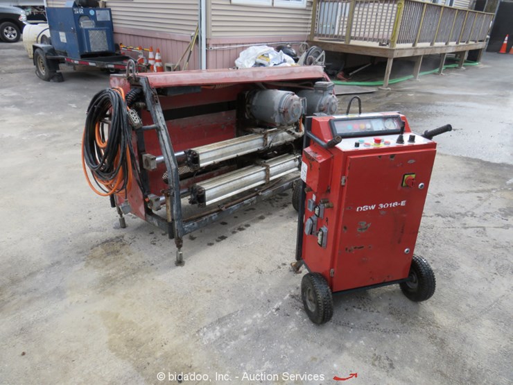 Plattner DSW 3018-E Wire Saw System Concrete Cutting 480V Electro Box ...