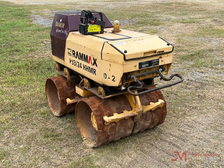RAMMAX TRENCH COMPACTOR WITH REMOTE - Lot #5258, PANDLE INC ASSET ...