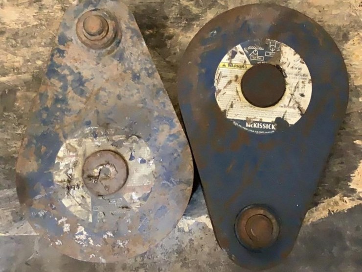 (2) McKissick 20 Ton Snatch Blocks - Lot #36, June Monthly Day 2 ...