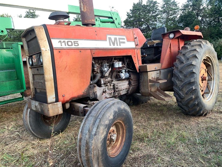 MASSEY-FERGUSON 1105 - Lot #225, ATHENS FALL EQUIPMENT CONSIGNMENT, 9 ...