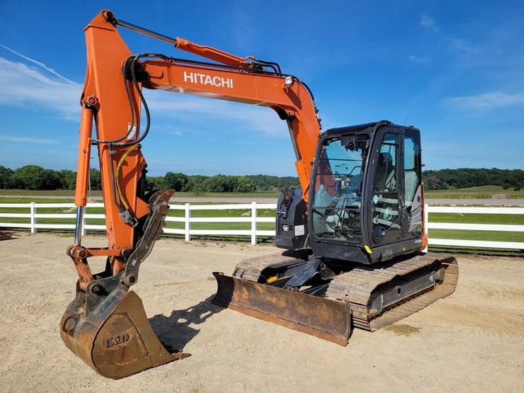 Hitachi ZAXIS 75US-SN Excavator - Lot #2206, Stateline Consignment ...