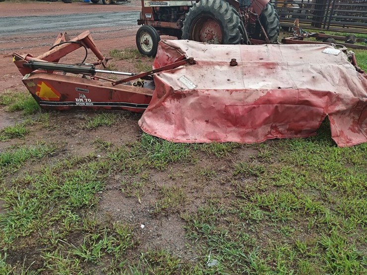 BRAND BUSH HOG DISC MOWER W/3PT HITCH AND CURTAIN - Lot #195, FALL ...