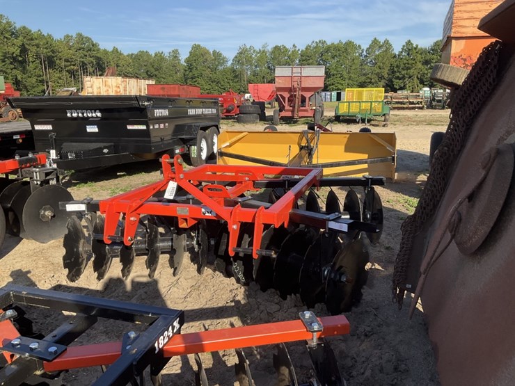 8' 3PT FINISH DISC HARROW - 2224X - Lot #64335, Farm Equipment Auction ...