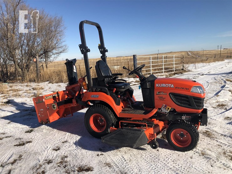 2016 KUBOTA BX2670 - Lot #, TRI-STATE END-OF-YEAR MACHINERY CONSIGNMENT ...