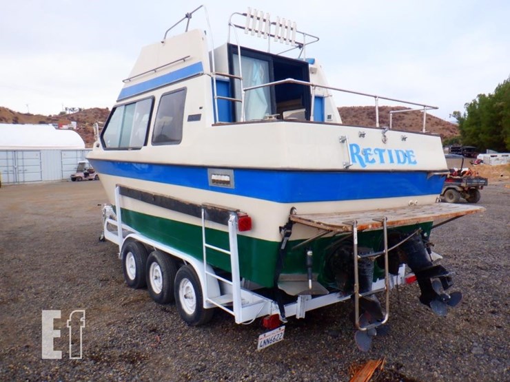LOT # - REINELL 24' CABIN CRUISER, - Lot #, January Heavy Equipment ...