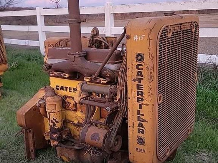 Cat D315 Engine: As Is - Lot #2747, Headland Farm and Construction Sale ...