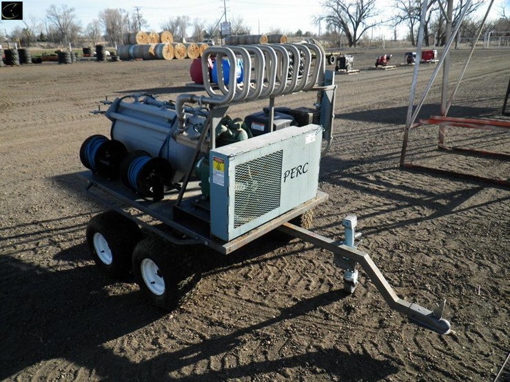 3171- Perc H&M Gopher Controller Carbon Monoxide Poisoner On Trailer ...