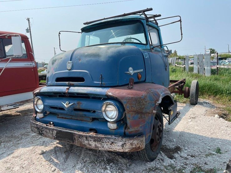 1956 Ford C600 Cabover Truck - Lot #19, Anderson Retirement Classic Car ...